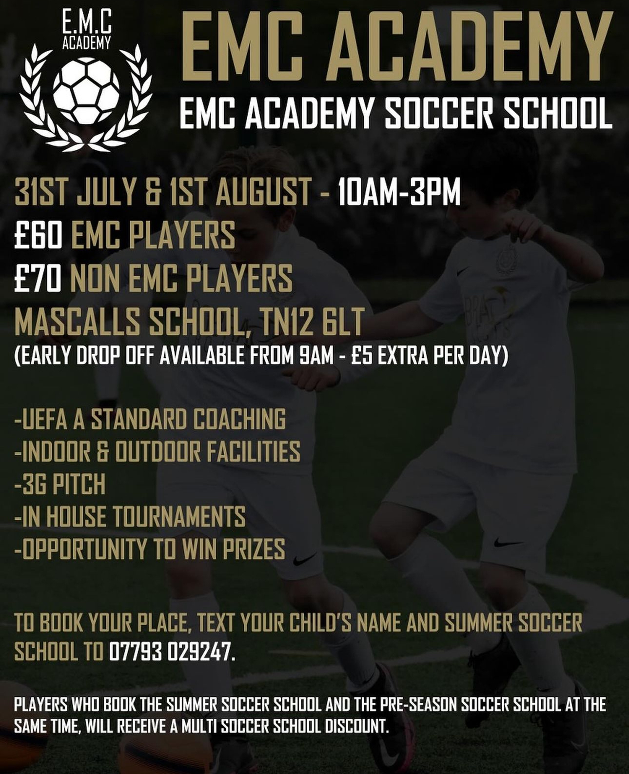 EMC Academy - UK Soccer Schools Kent