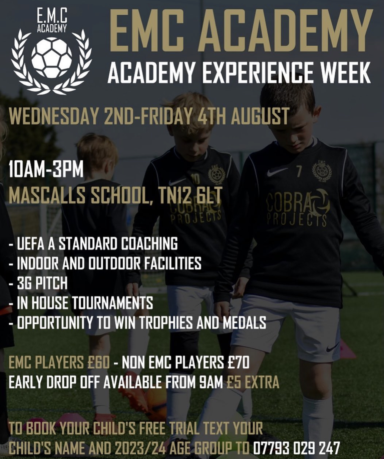 EMC Academy - UK Soccer Schools Kent